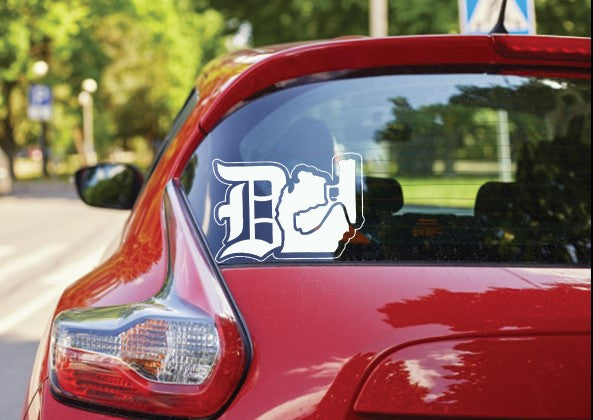 Detroit Gun/Map Window Decal or Shirt – Save with Kay